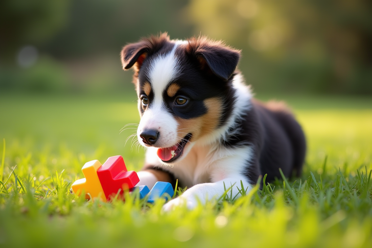 Des idées de jeux éducatifs pour votre chiot de border collie - Jean ...